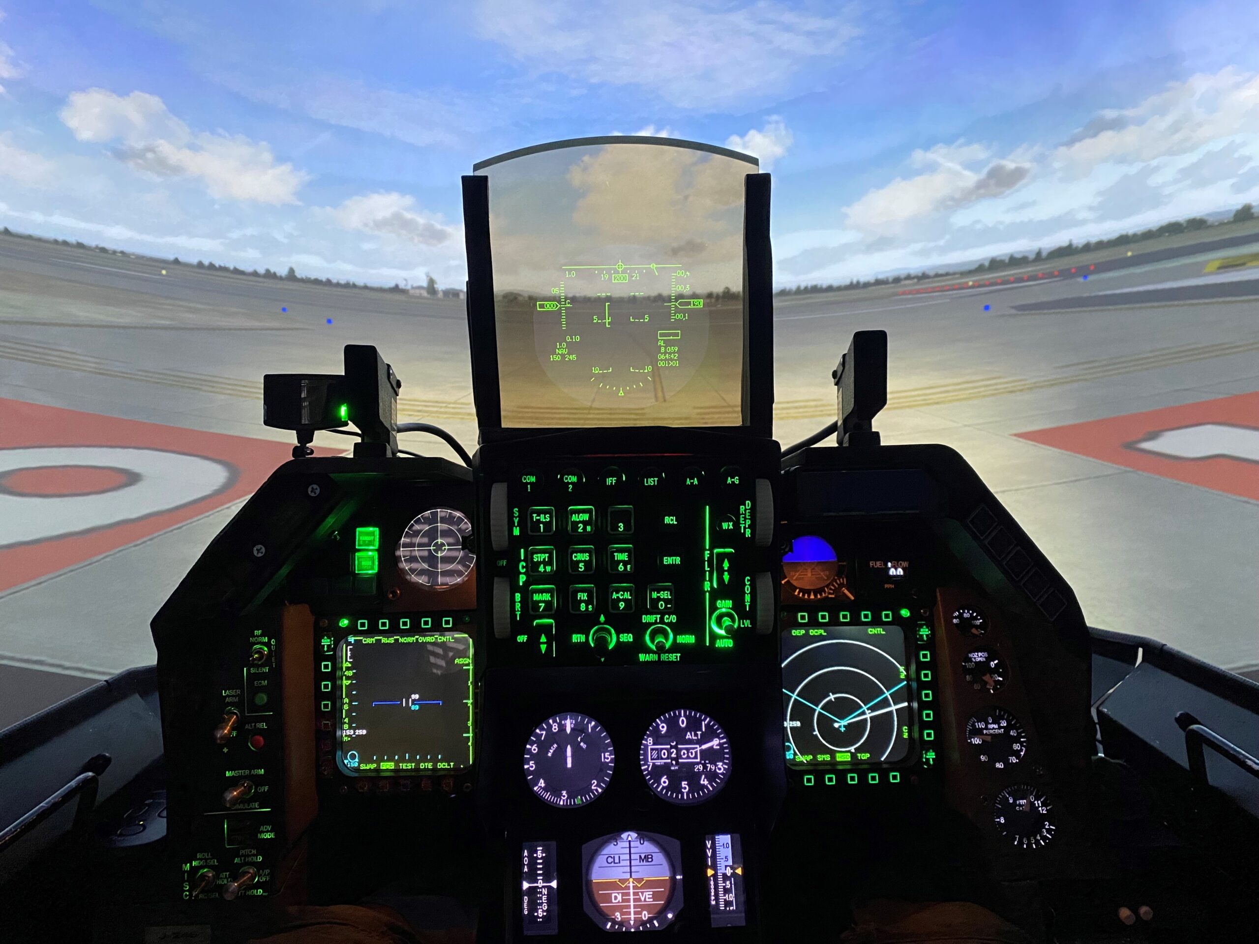 A: Viper Charlie F-16 Flightsimulator - JaHeLi Simulator
