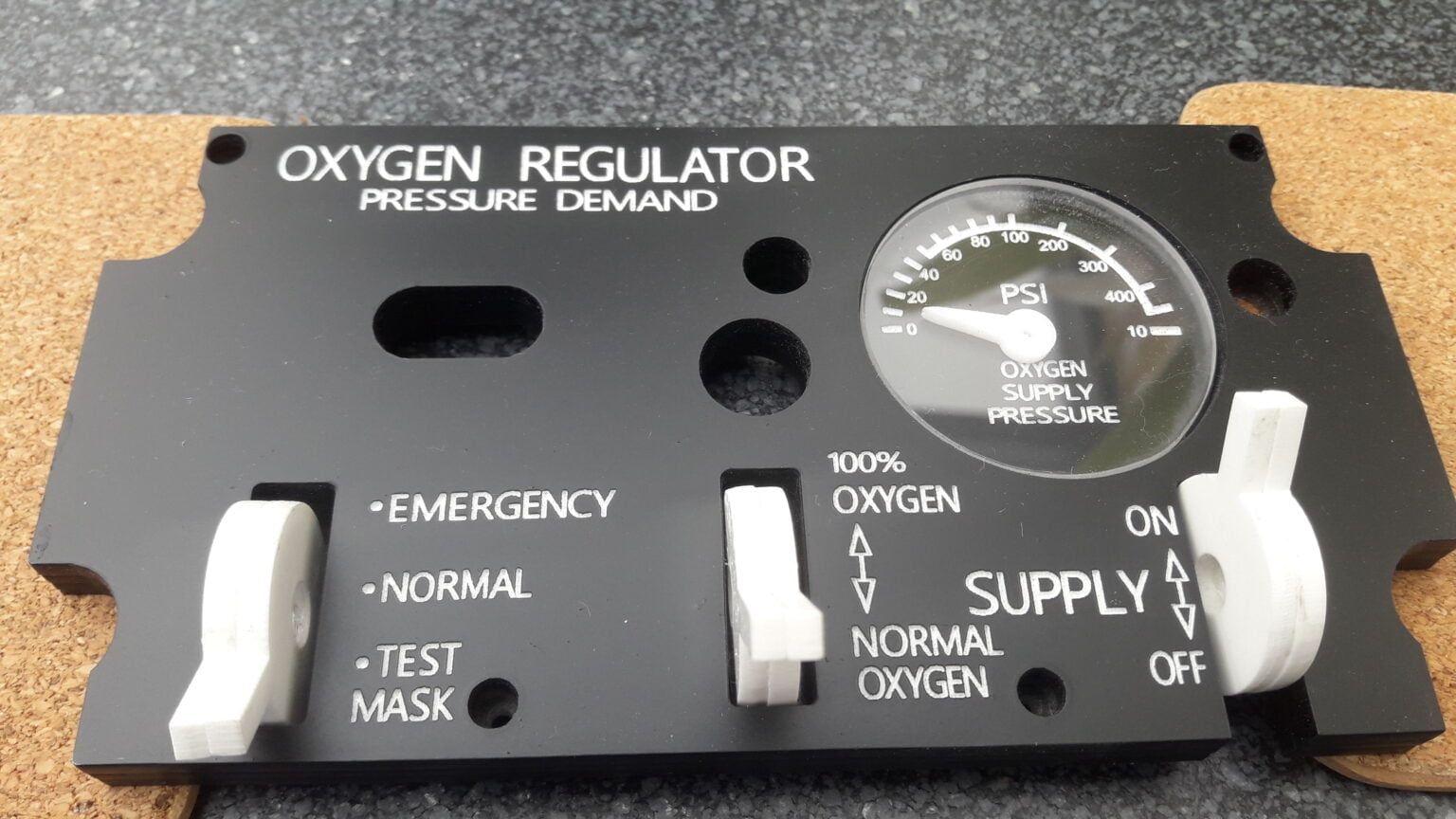 F16 (Replica) Oxygen Panel - JaHeLi Simulator
