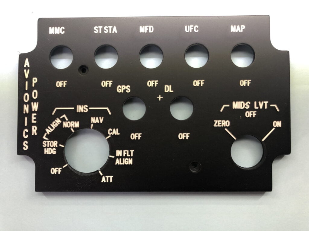 F16 (Replica) Avionics-Power panel Block 40/52 DCS Version - JaHeLi ...