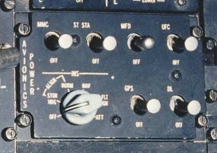 F16 (Replica) Avionics-Power panel Block 50/52 MLU - JaHeLi Simulator